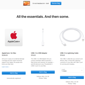 22 Cross-Sell Examples for Your Ecommerce Store - Sellbrite