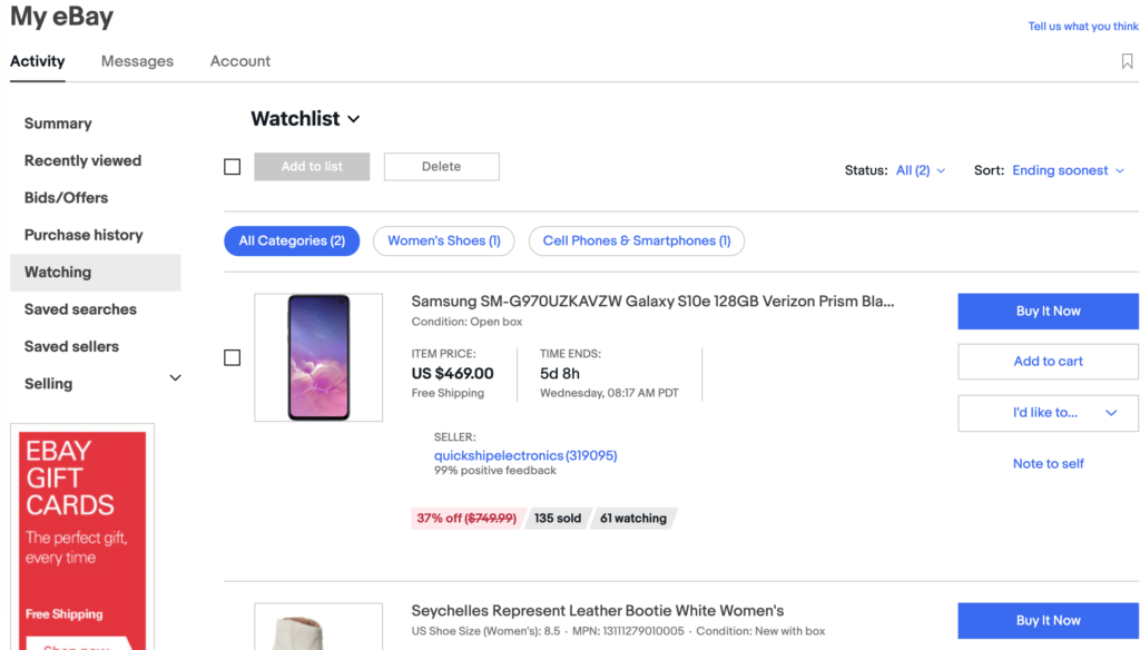 Ebay Selling Tips To Turn Watchers Into Buyers - Sellbrite