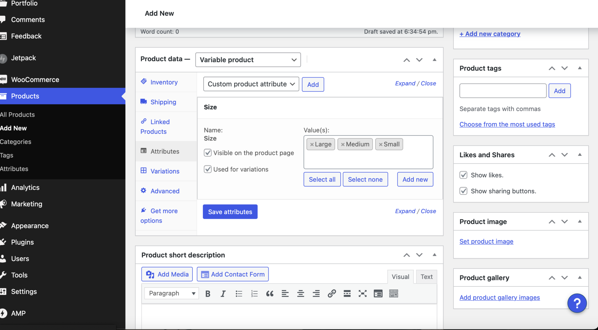 How To Set Up Variable Products In Woocommerce Sellbrite